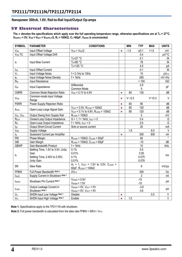 TP2112-SR datasheet page 4