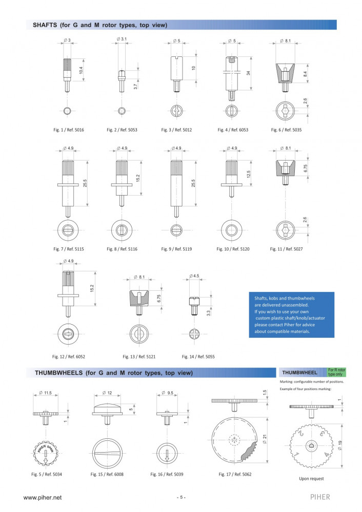 PSC10KV50-503A0505 technical document page 5