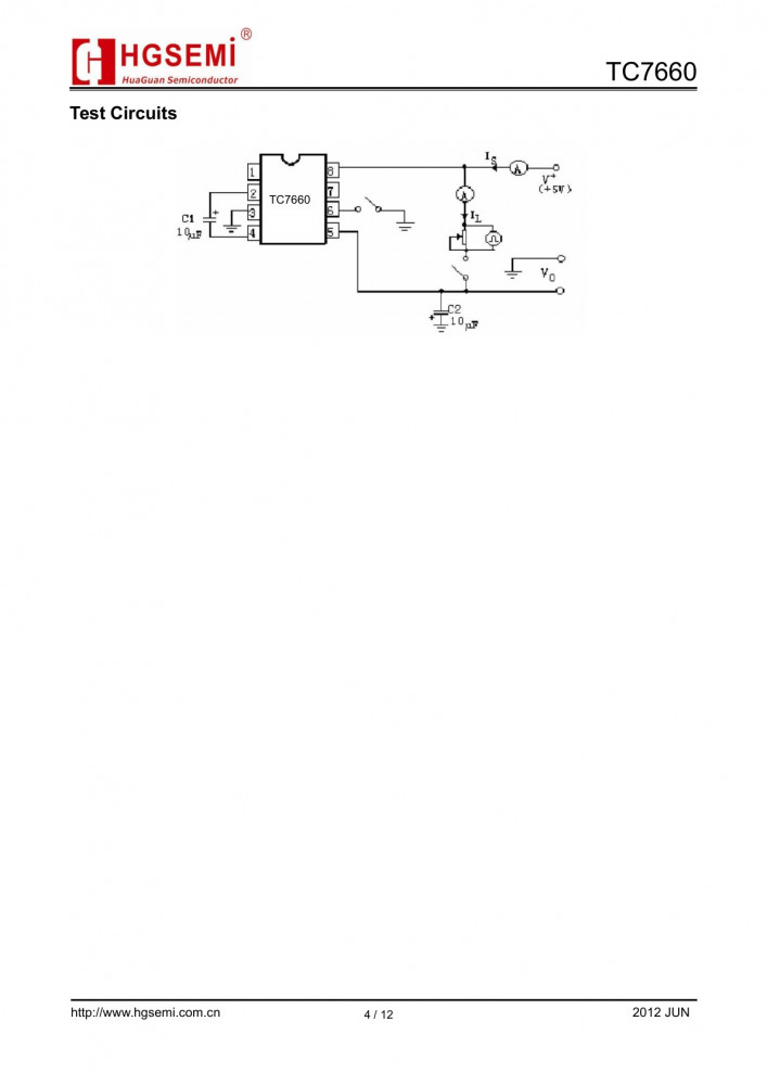 TC7660 datasheet page 4