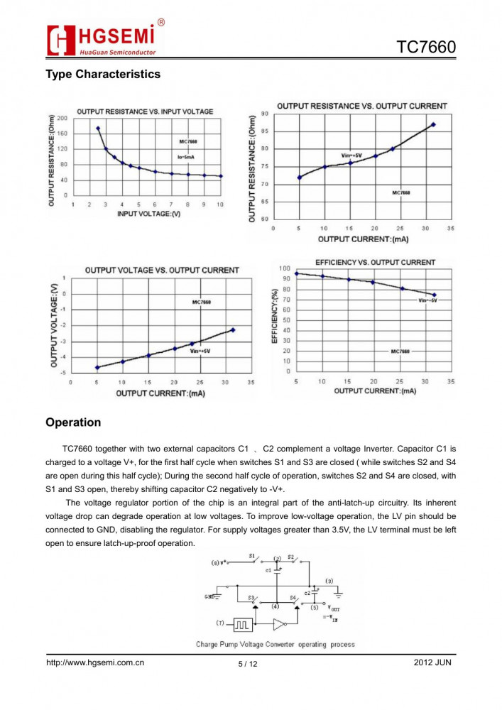 TC7660 datasheet page 5