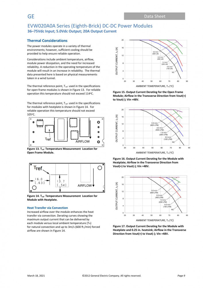 EVW020A0A641Z datasheet page 9