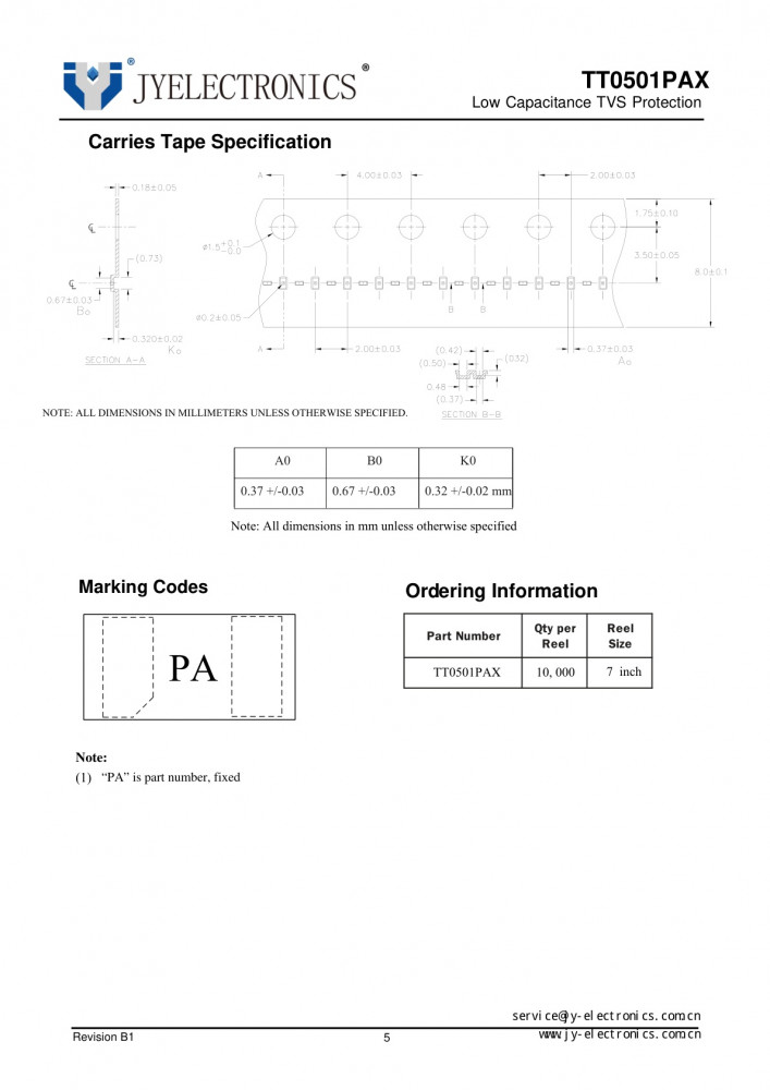 TT0501PAX datasheet page 5