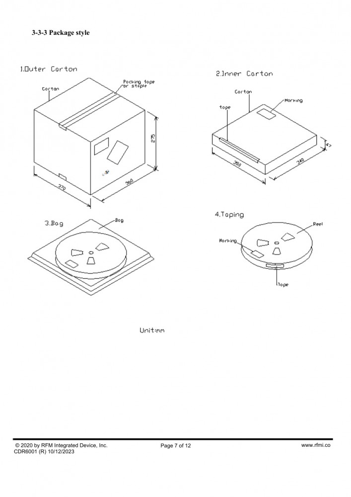 CDR6001 technical document page 7