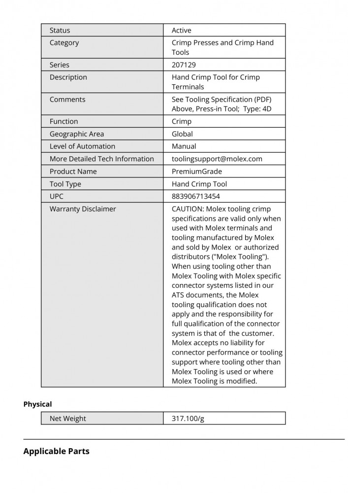 638199500 tooling document page 2