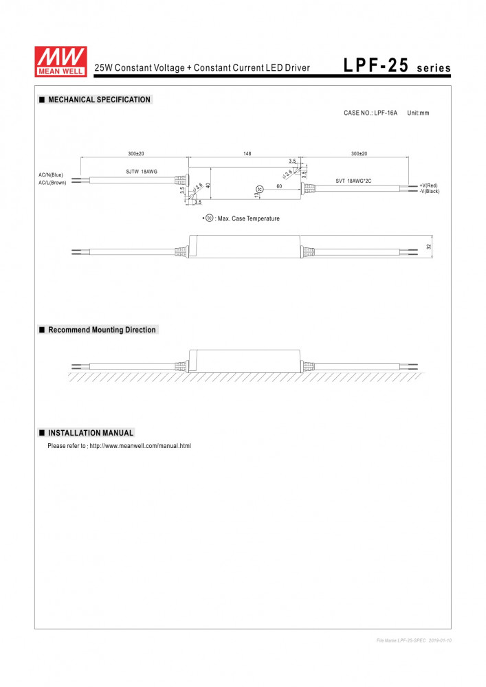 LPF-25 series technical document page 6