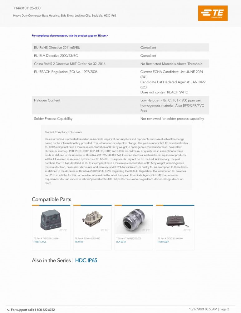 T1440101125-000 technical document page 2