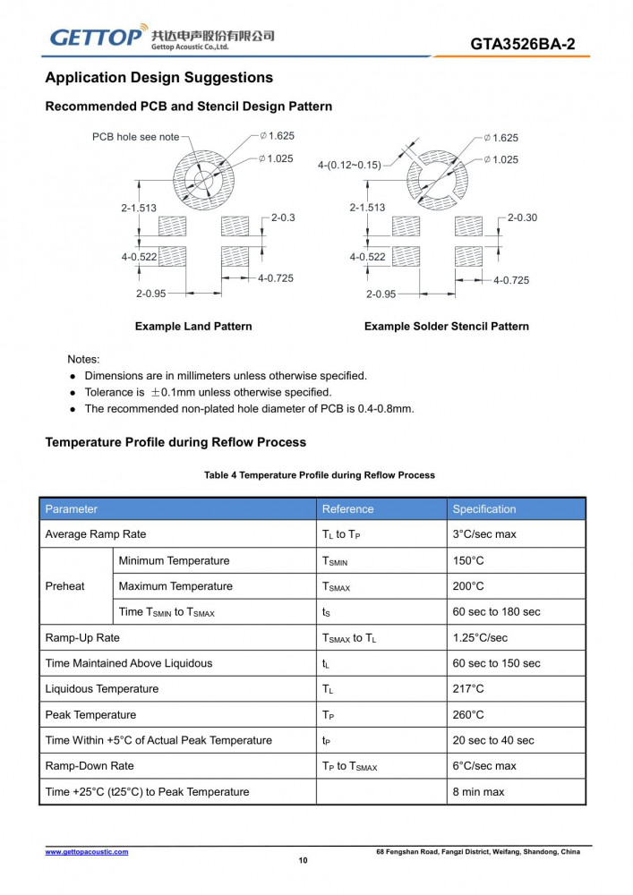 GTA3526BA-2 technical document page 10