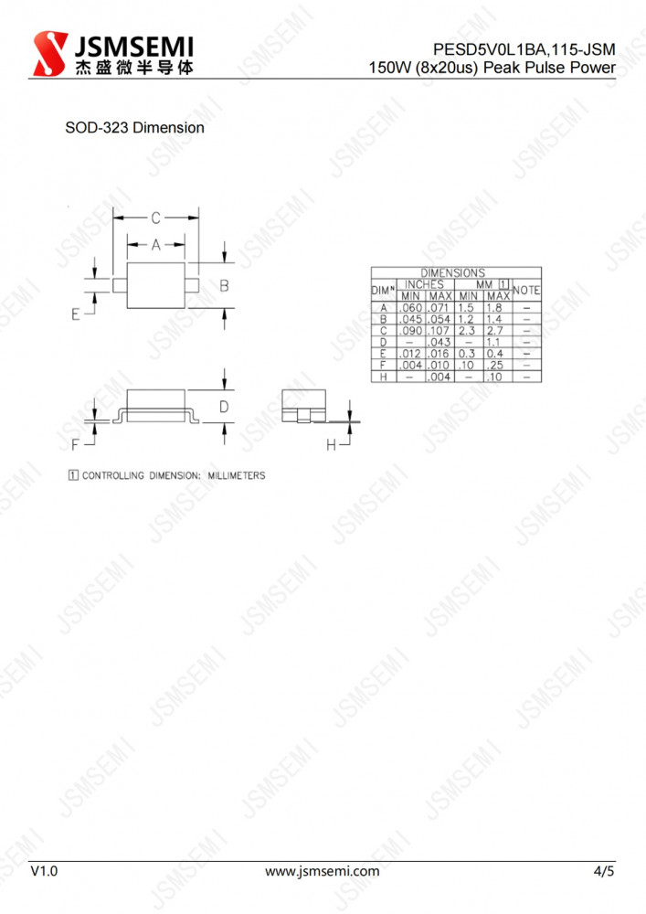 PESD5V0L1BA,115-JSM datasheet page 4
