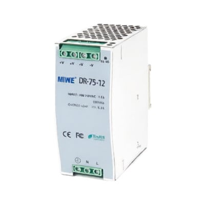 MIWE NDR-75-24 Industrial DIN Rail Power Supply