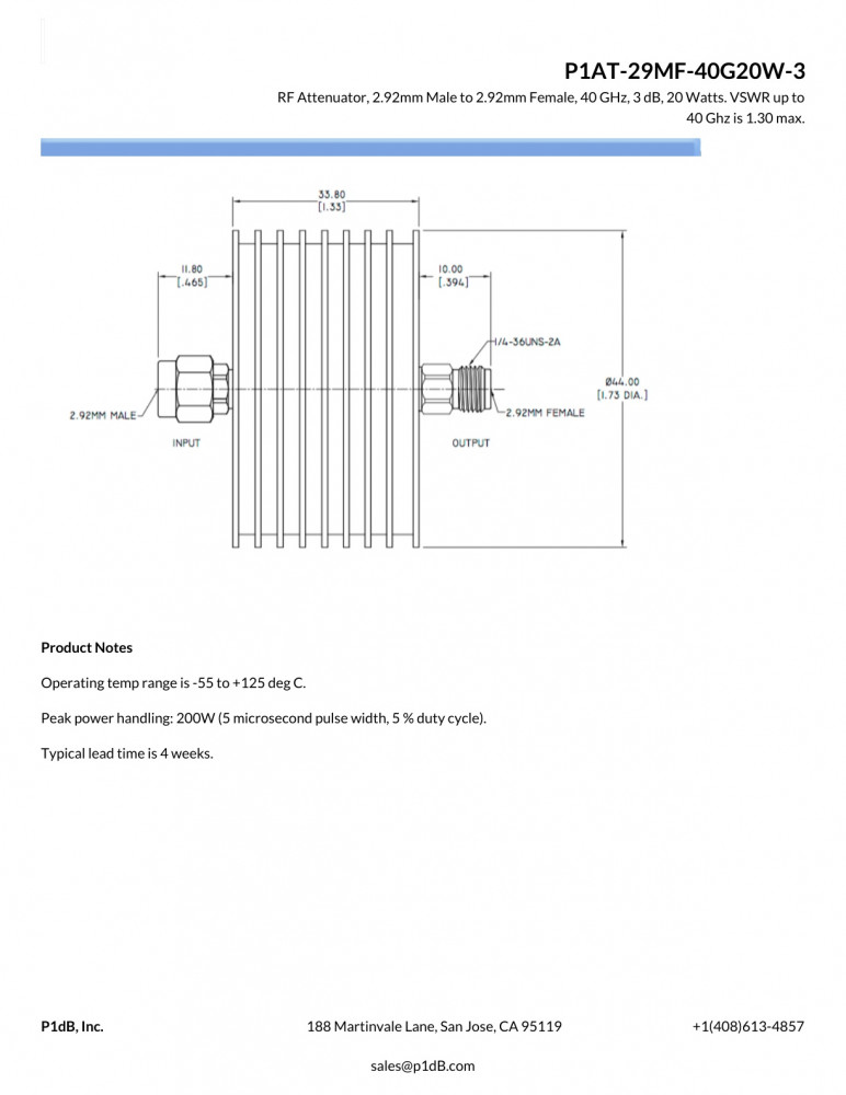 P1AT-29MF-40G20W-3 product documentation image, page 2