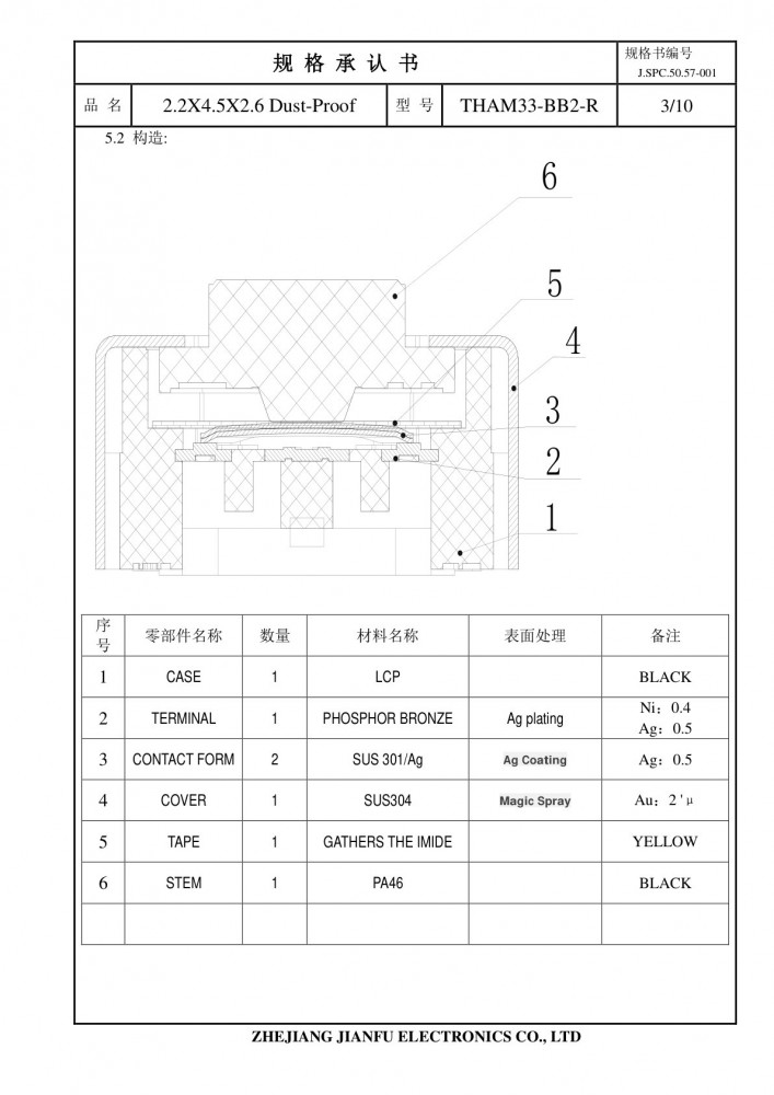 THAM33-BB2-R specification page 4