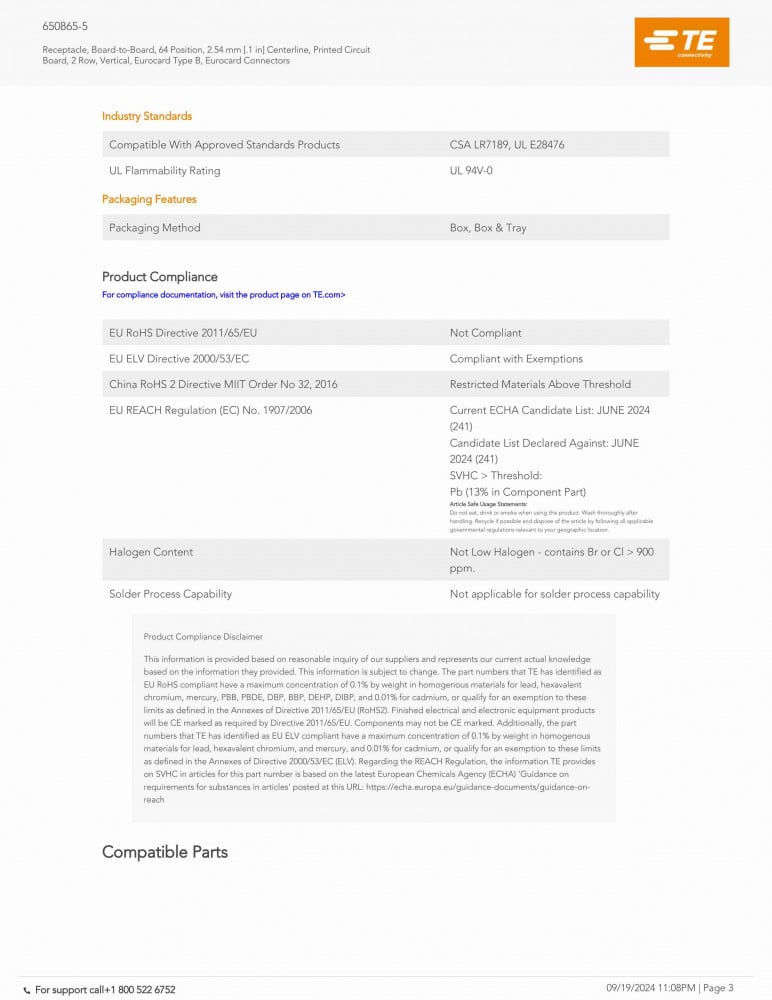 650865-5 technical document page 3