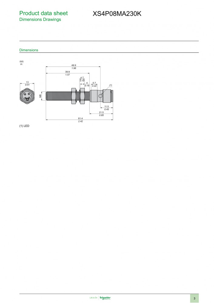 XS4P08MA230K technical document page 3