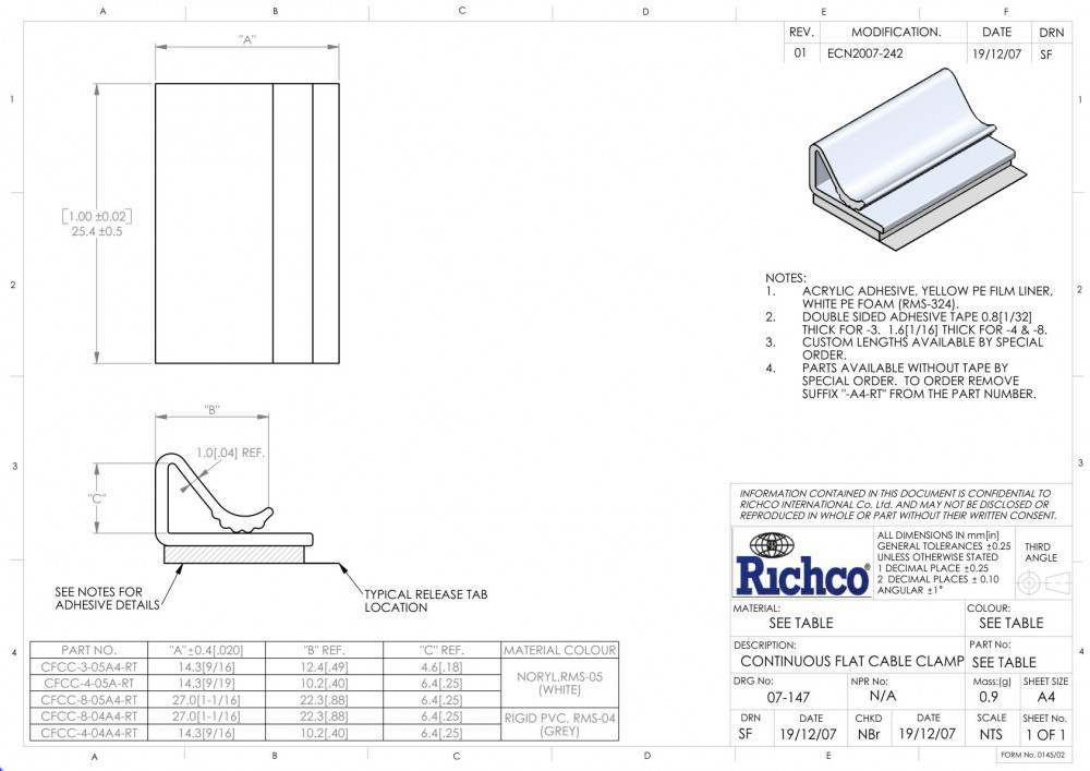 Essentra CFCC-8-04A4-RT technical document image