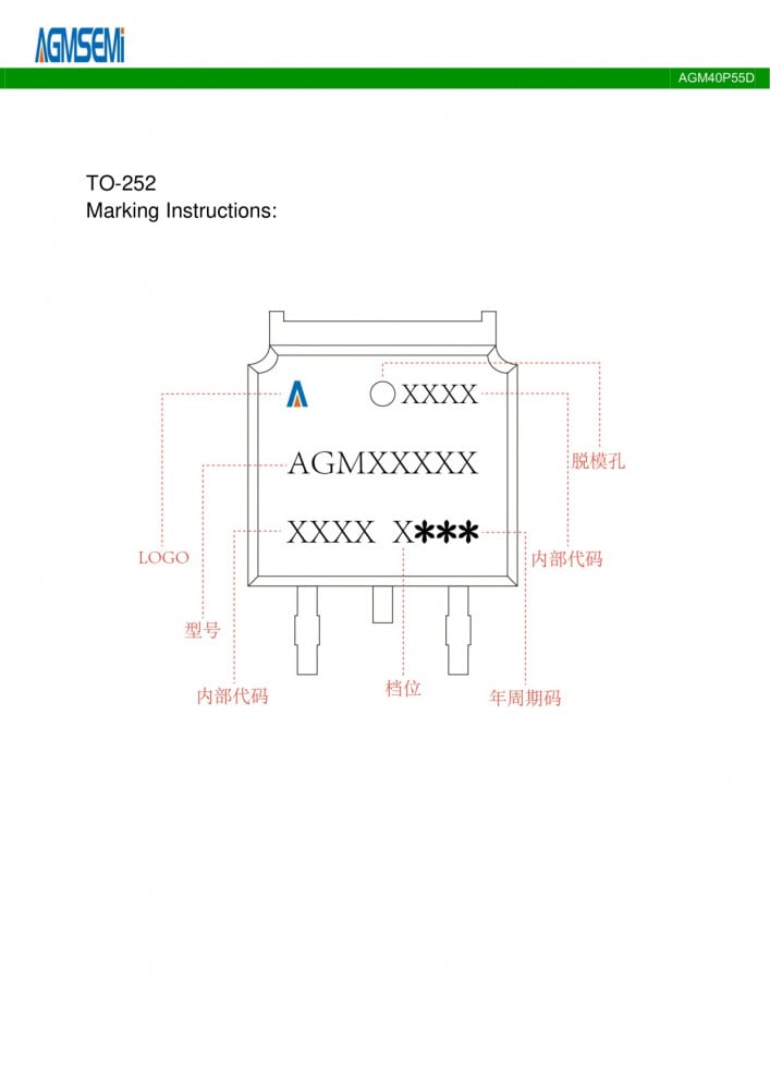 AGM40P55D datasheet page 6