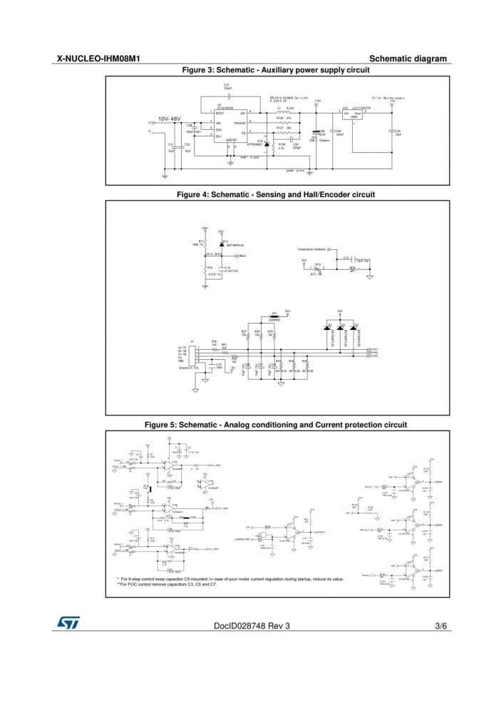 X-NUCLEO-IHM08M1 technical document page 3