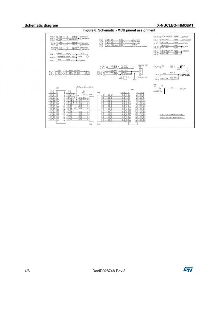 X-NUCLEO-IHM08M1 technical document page 4