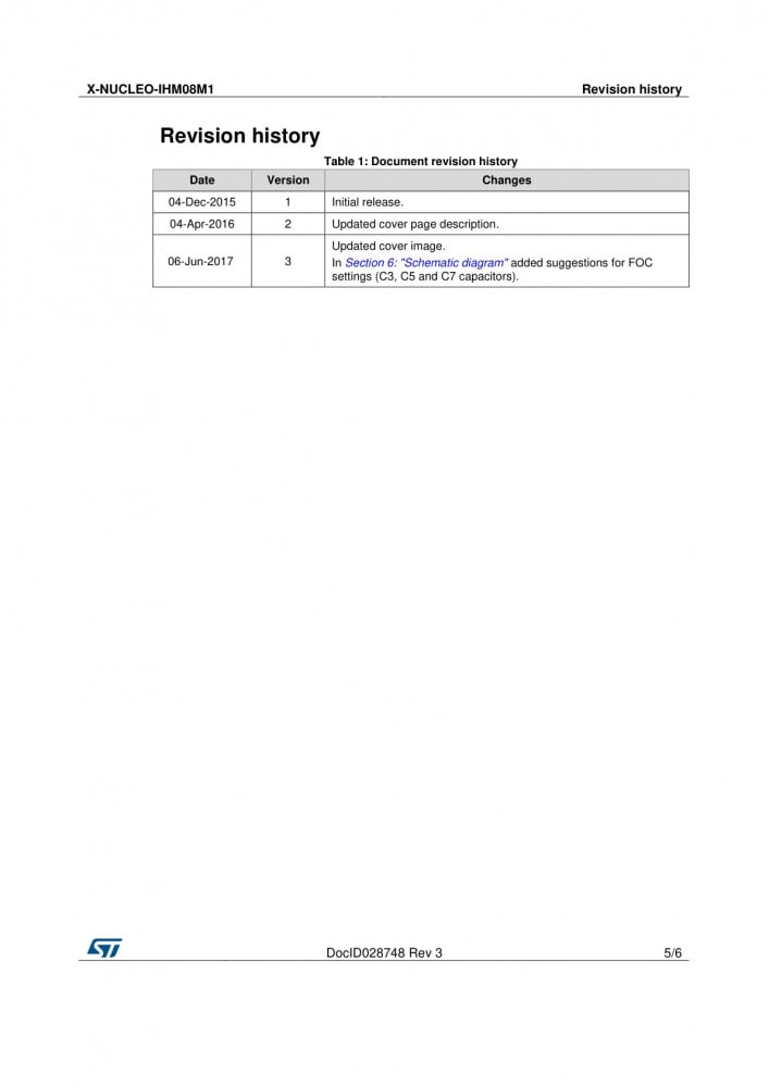 X-NUCLEO-IHM08M1 technical document page 5