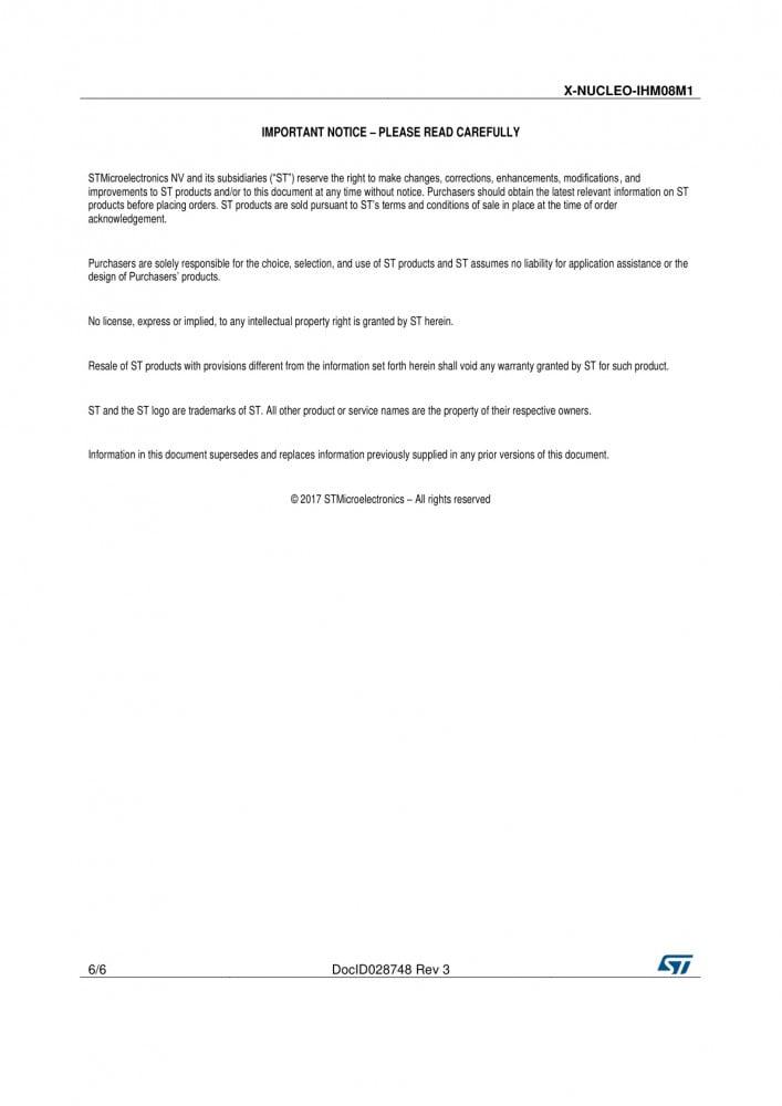 X-NUCLEO-IHM08M1 technical document page 6