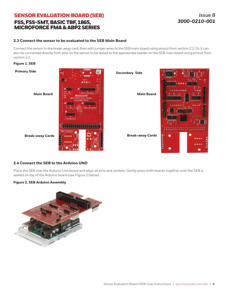 SEB-EVAL-KIT-001 technical document page 4