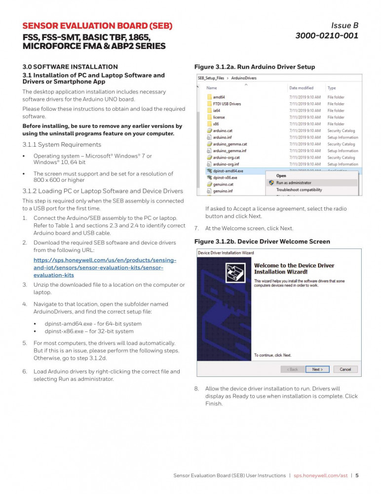 SEB-EVAL-KIT-001 technical document page 5