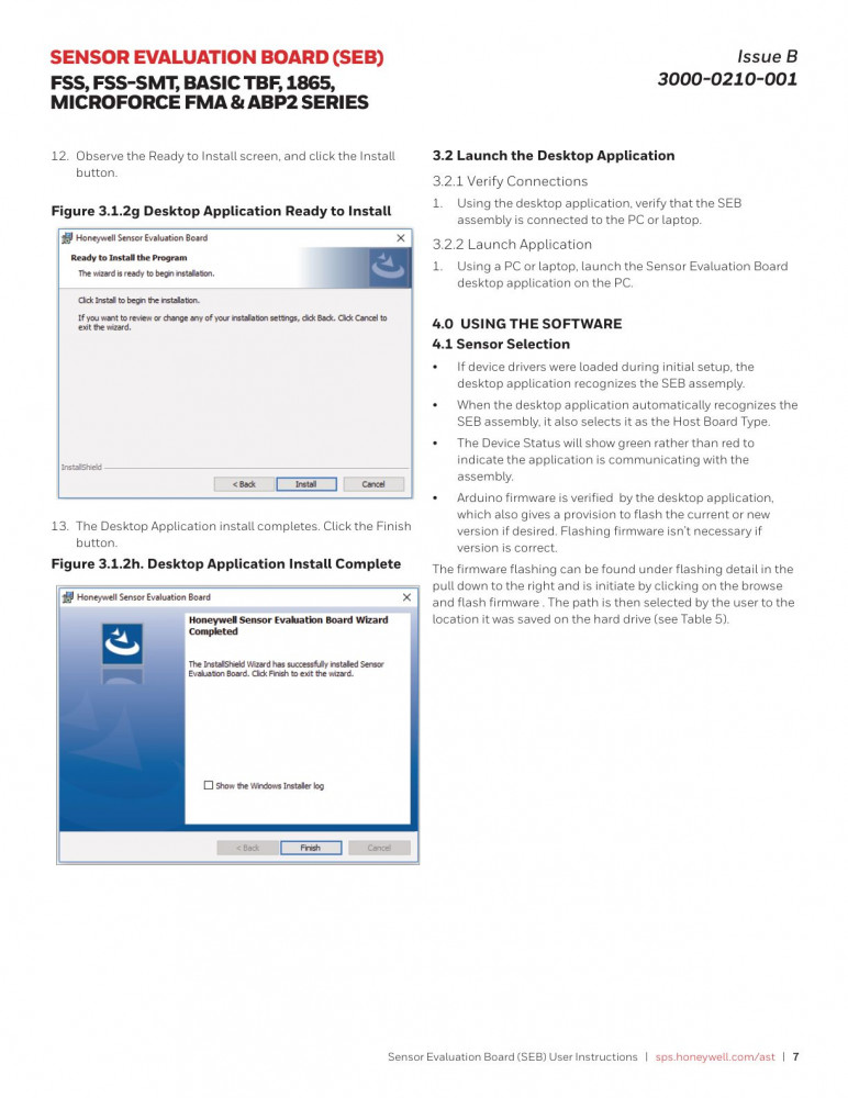 SEB-EVAL-KIT-001 technical document page 7