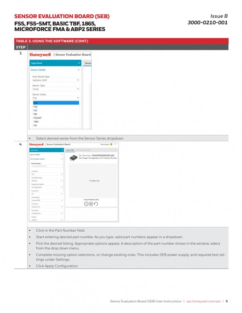 SEB-EVAL-KIT-001 technical document page 9