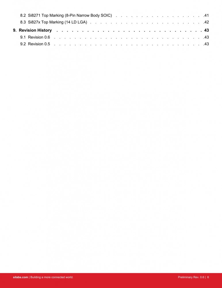 SI827x datasheet page 6