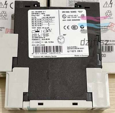 SIEMENS 3RS1800-1HP00 Power Relay