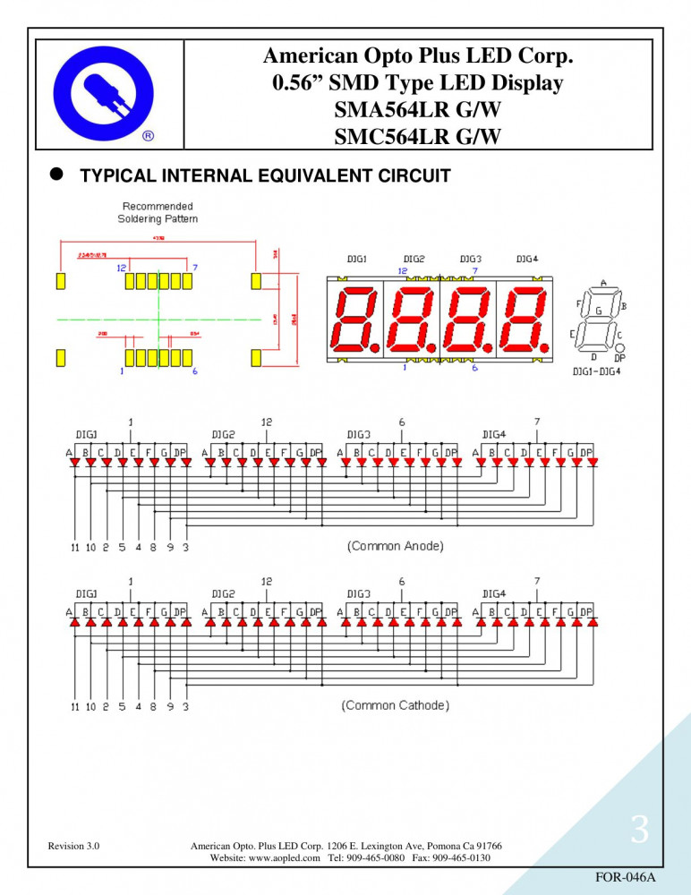 SMA564LR datasheet page 3
