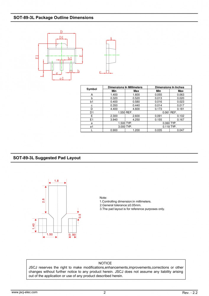 2SD1005 datasheet page 2