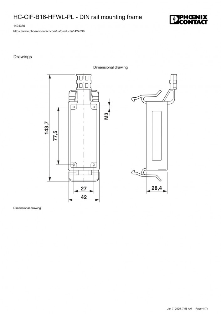 Phoenix Contact 1424336 product documentation page 4