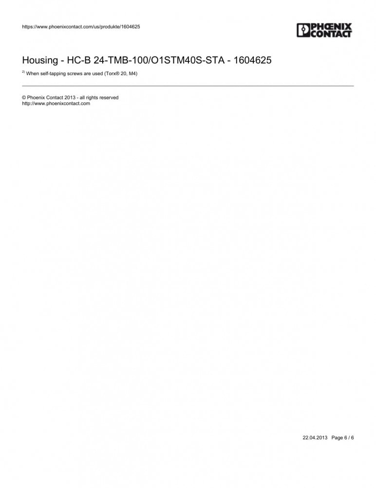 Phoenix Contact 1604625 document page 6