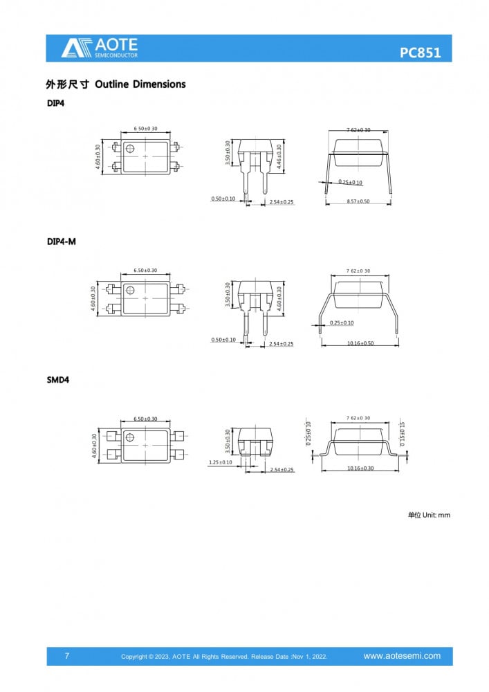 PC851 datasheet page 8