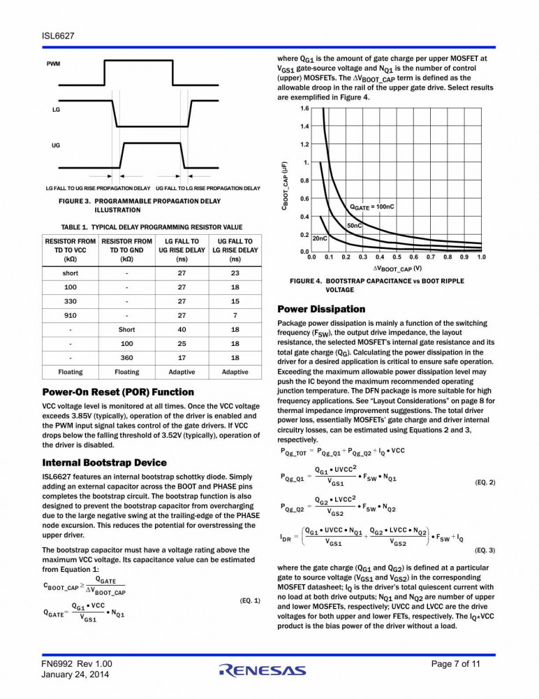 ISL6627 datasheet page 7