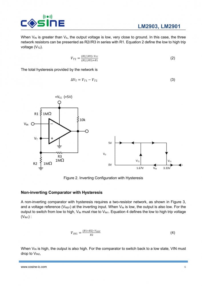 LM2901SR datasheet page 6