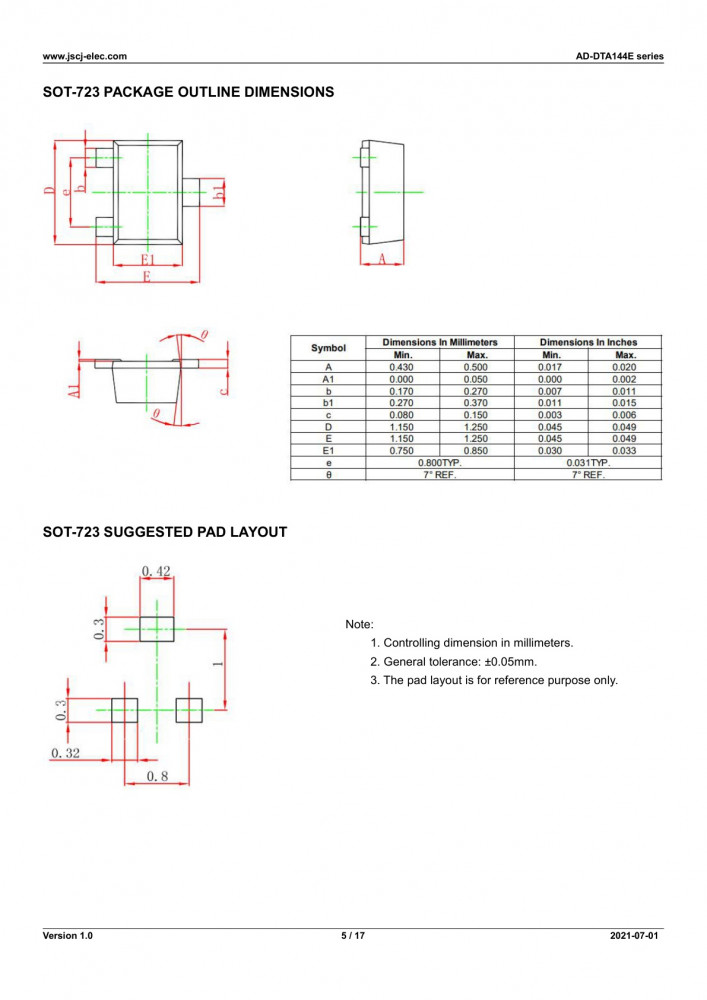 AD-DTA144E datasheet page 5