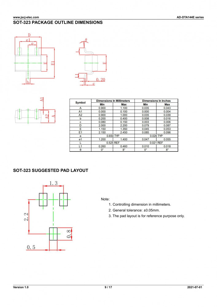 AD-DTA144E datasheet page 9