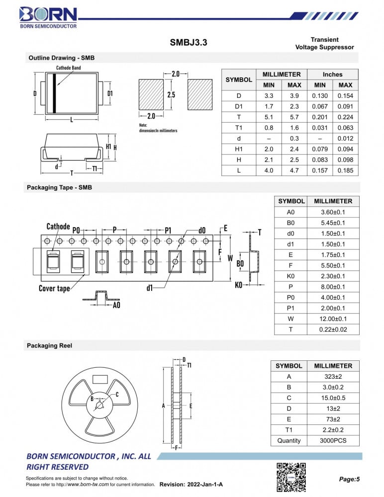 SMBJ3.3CA datasheet page 5