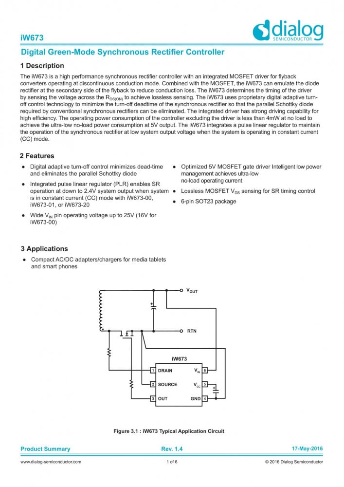 IW673-20 technical document page 1