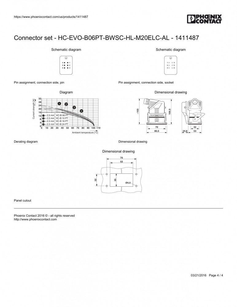 Phoenix Contact 1411487 product documentation page 4