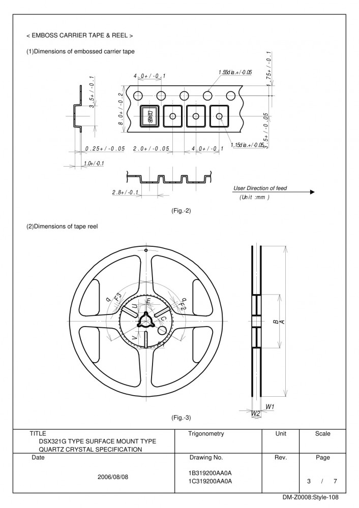 KDS DSX321G specification page 4