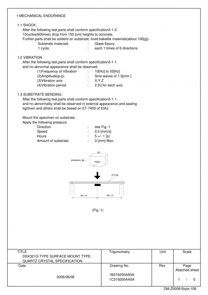 KDS DSX321G attached specification page 2