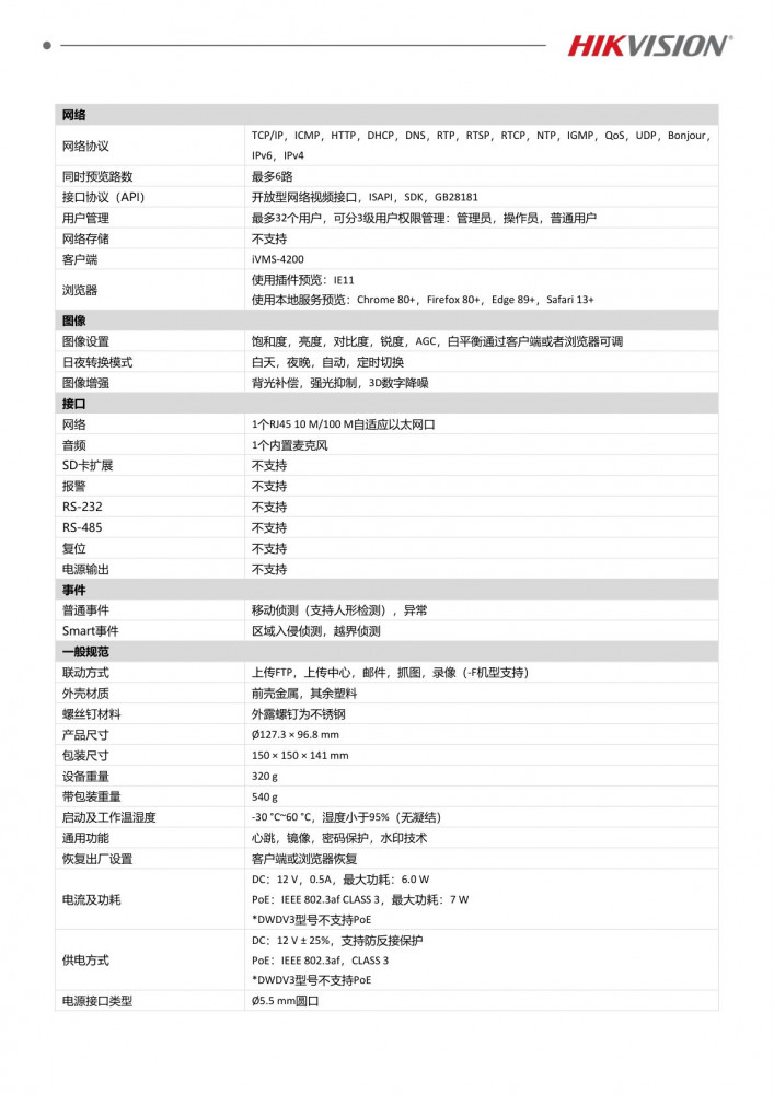 DS-2CD3346WDV3-I 8mm document page 3