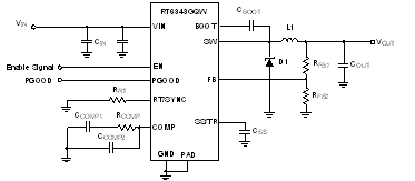 RT6340 - 42VIN, 0.5A, Asynchronous Step-Down Converter with Low Quiescent Current