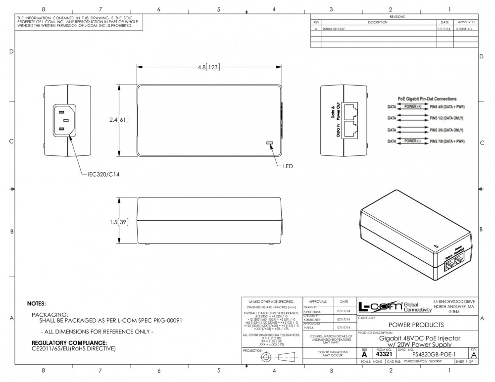 PS4820GB-POE-1 technical document image