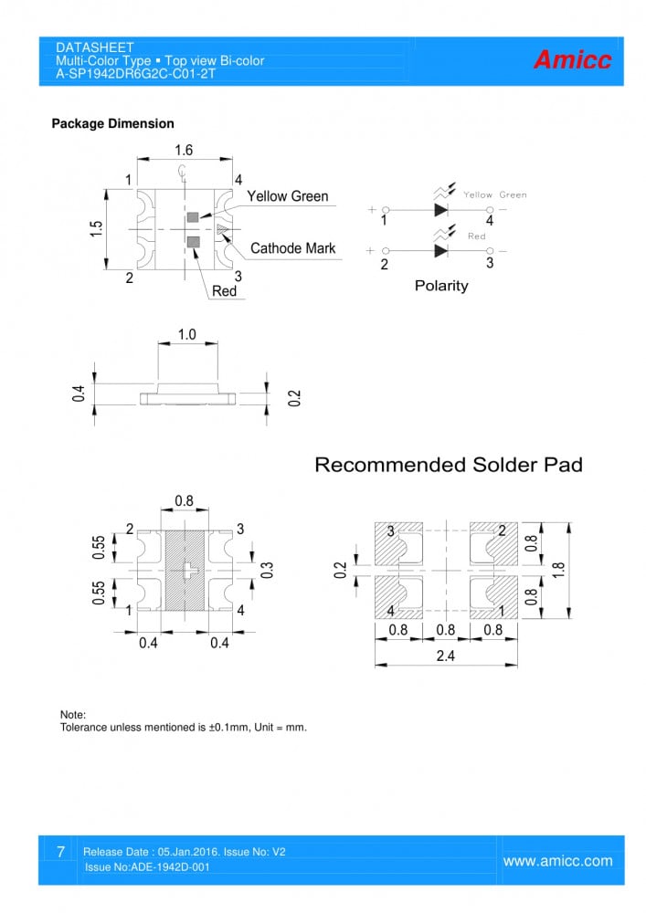 A-SP1942DR6G2C-C01-2T datasheet page 7