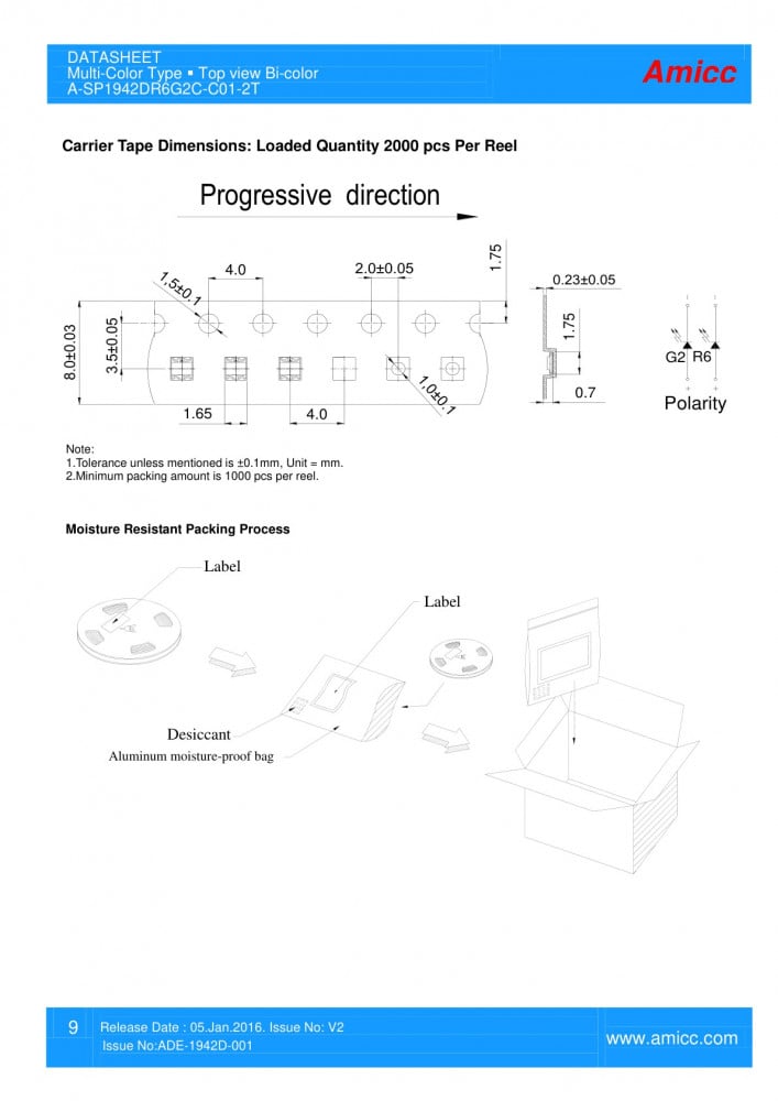 A-SP1942DR6G2C-C01-2T datasheet page 9