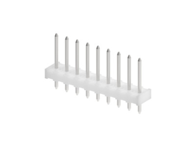 KK 396 Wire-to-Board Header, Vertical Round Pin, 9 Circuits, Tin (Sn) Plating, with Mating Pin Length of 11.43mm (.450