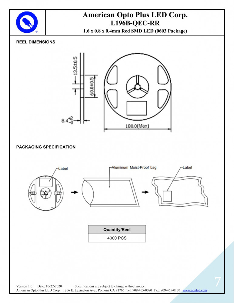 L196B-QEC-RR datasheet page 7